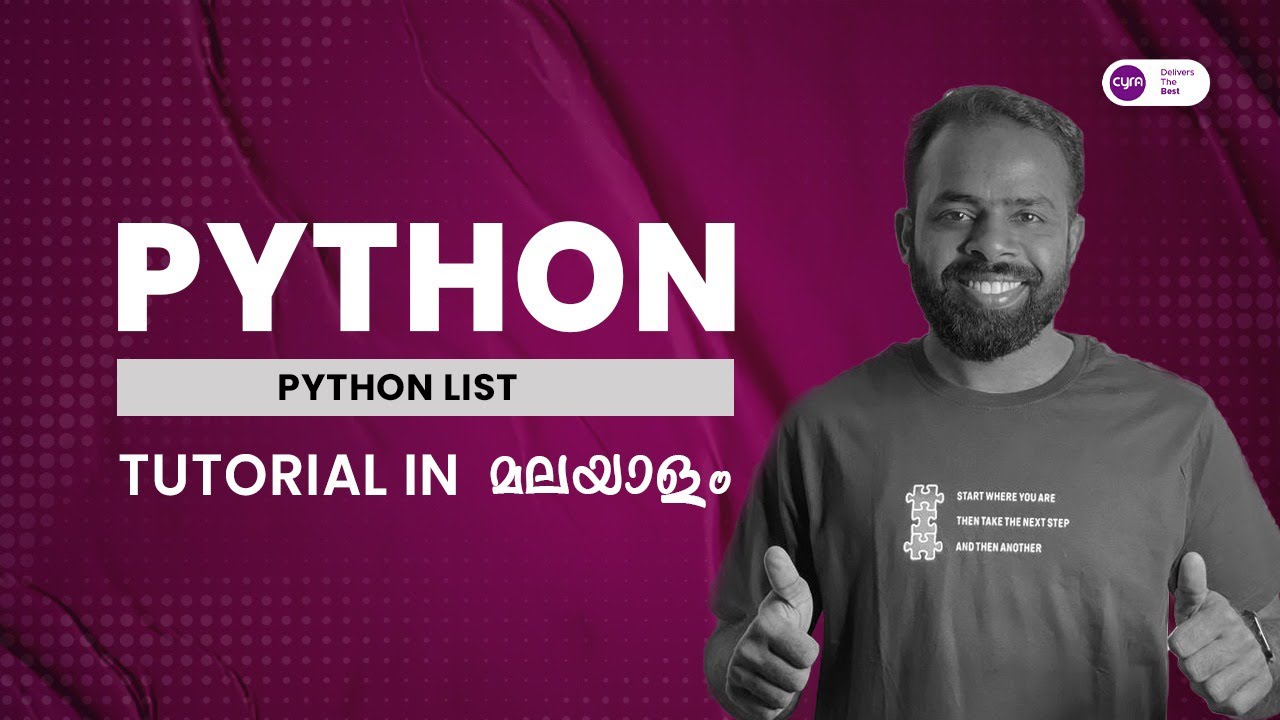 Python List Methods Cleared I Python Tutorial Malayalam ICyra Learnings- Tech Accelerator