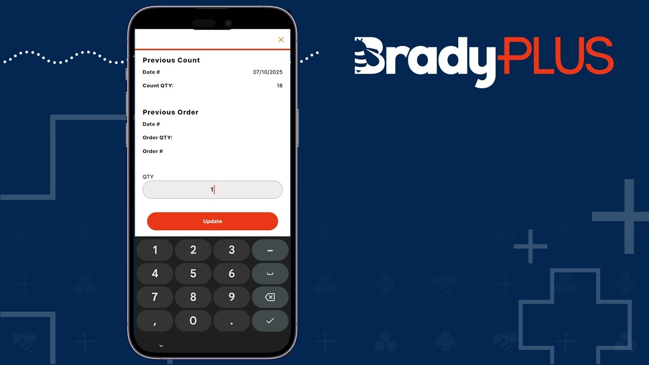 BradyPLUS EasyRestock - Overview