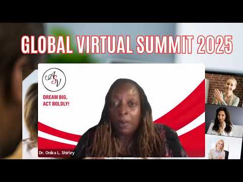 XV Global Virtual Summit 2025 (CEST)-Speaker presentation by Dr. Onika L. Shirley-6