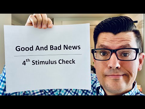 Good And Bad News! | Fourth Stimulus Check Update | $3600 Kids Stimulus Check Information