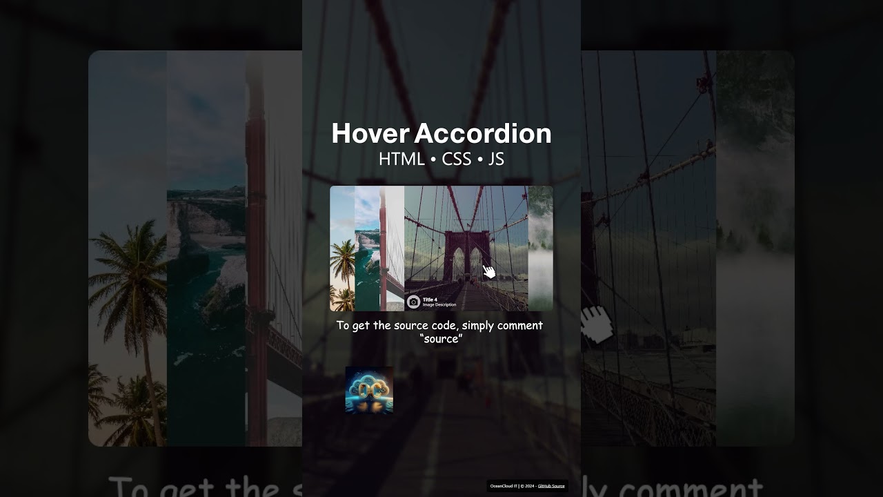 Hover Accordion #coding #css #html #javascript #tutorial #webdesign #webdevelopment