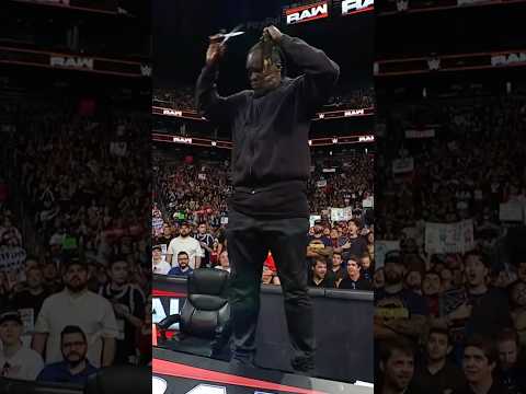 R-Truth Chops His Hair Off On Live TV