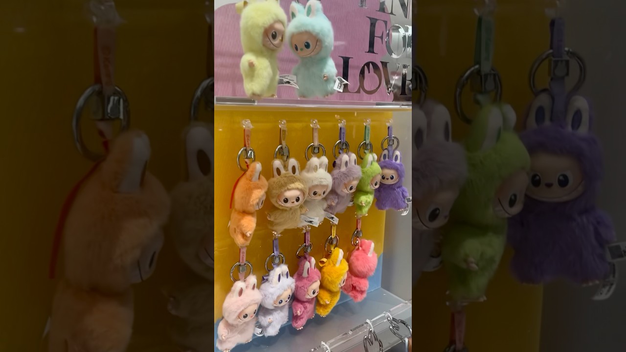 THE MONSTERS PIN FOR LOVE SERIES-Vinyl Plush Pendant Blind Box #labubu #popmart