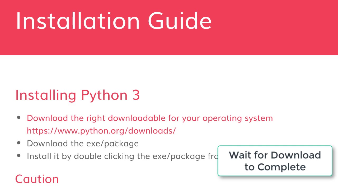 video1 3 Installing Python and Launching Python Shell