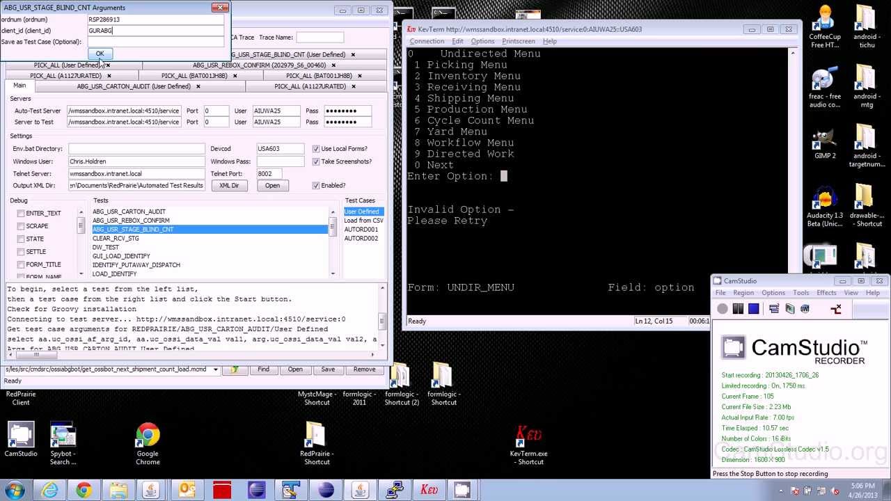 Oracular's RF Automated Testing