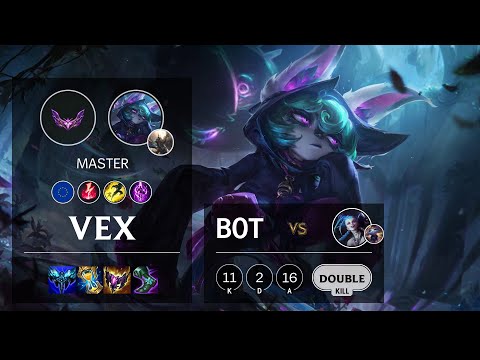 Vex Bot vs Jinx - EUW Master Patch 12.1