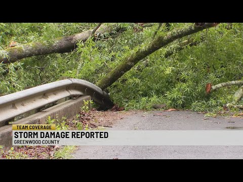 Greenwood Co storm damage