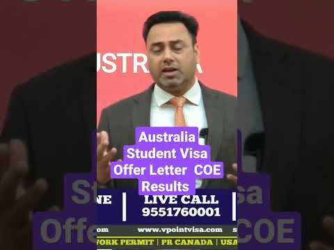 Australia Student Visa | Offer Letter | COE | Results |
