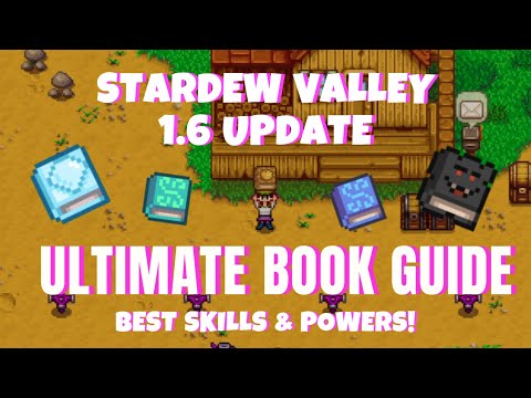 Stardew Valley Bookseller Ultimate Guide - Best Book Skills and Powers!