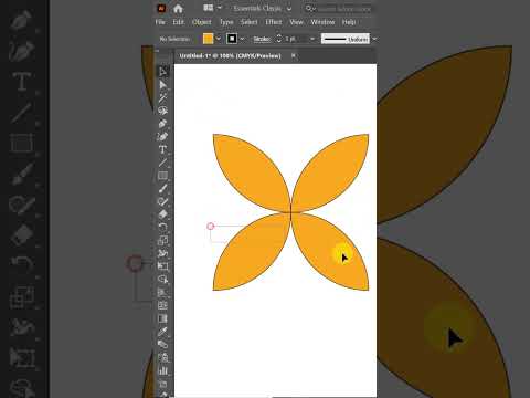How to Create Abstract Circle Logo in Illustrator 🎨 #logodesign #illustration #adobeillustrator