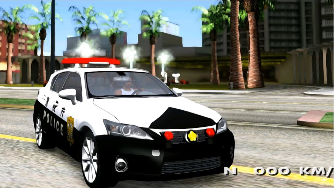 2011 Lexus CT200h Japanese Police - GTA: SA