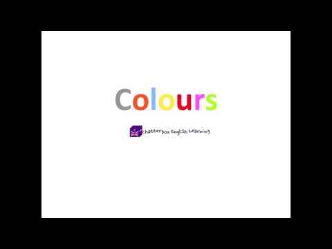 How to pronounce The Colours (British English)