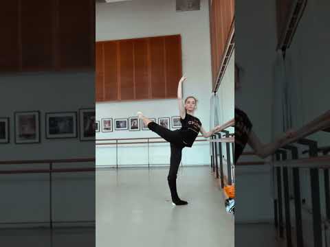 Ballet Dancer Performs Adage - Hannah Martin #shorts