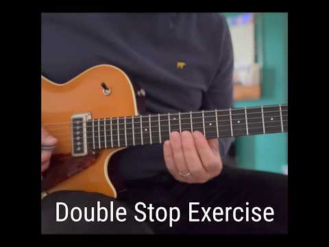 Double Stop Pentatonic Exercises on Electric Guitar #guitar #pentatonic #guitarist #guitartutorial