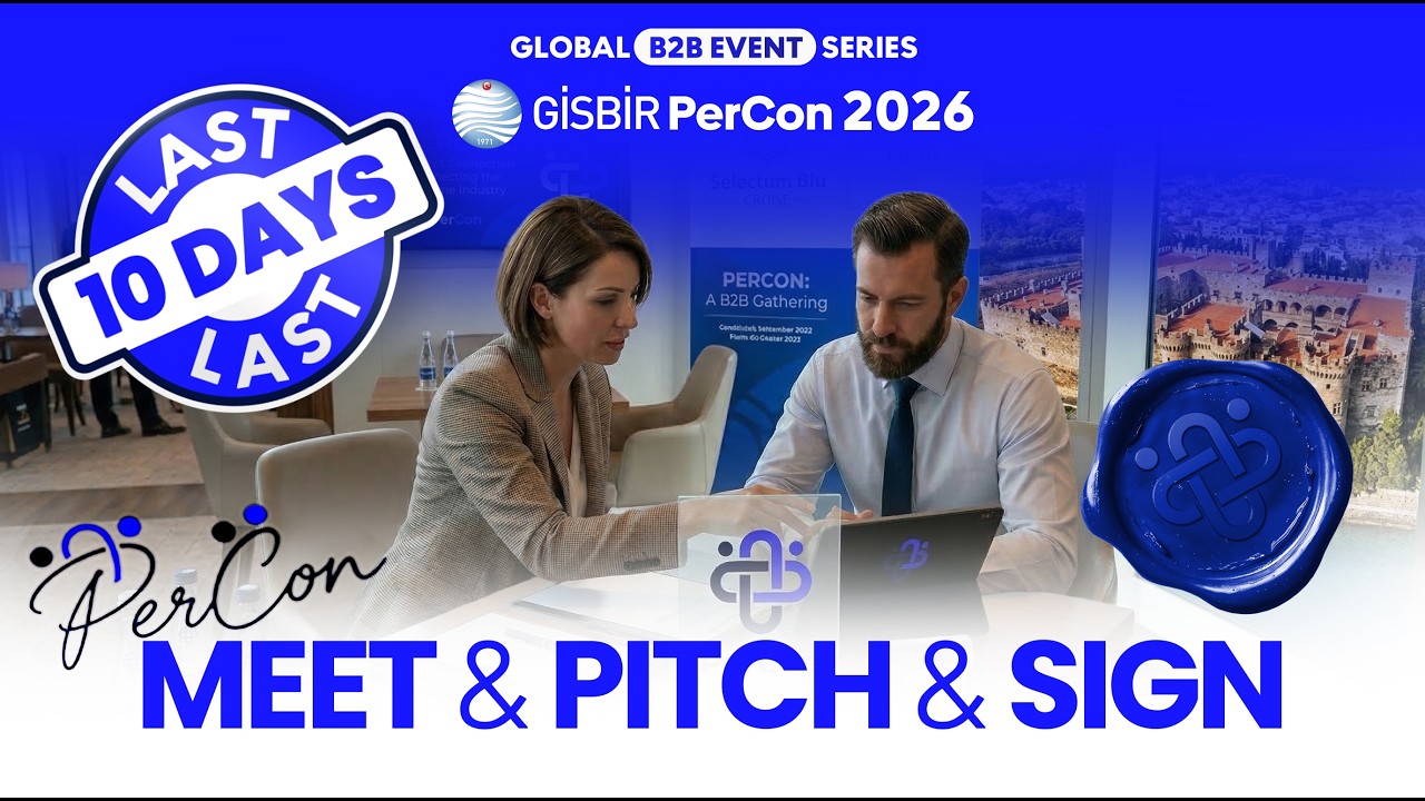 Mükemmel Bağlantı Günü Yaklaşıyor; GİSBİR PerCon 2026 İçin Son 10 Gün!