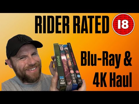 Blu-Ray & 4K Haul From HMV #4kultrahd #bluray #arrowvideo #88films
