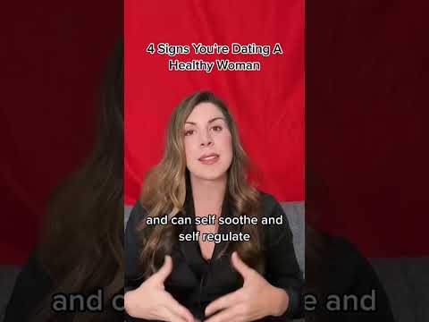 4 Signs You’re dating a healthy woman #relationshipadvice #girltips