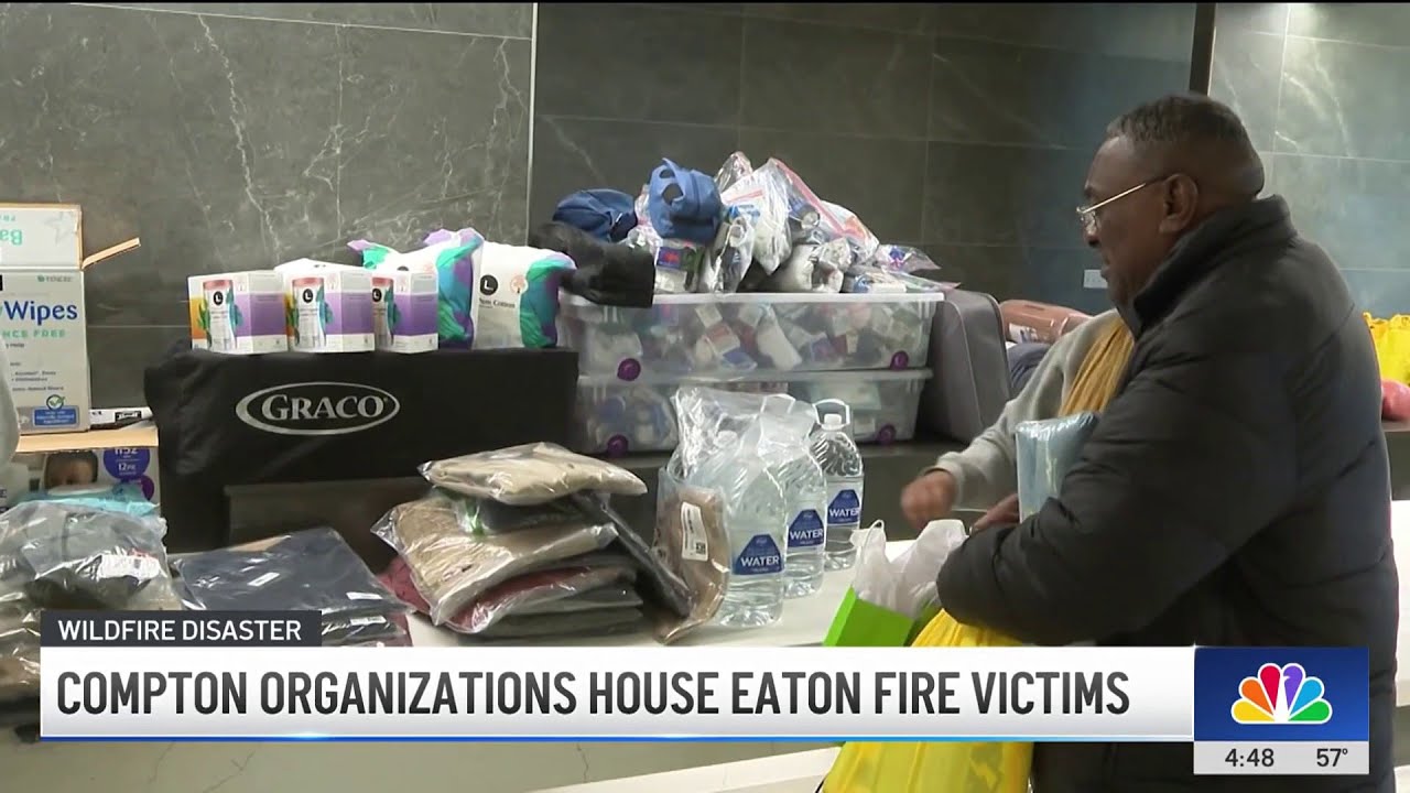 Compton organizations house Eaton Fire victims