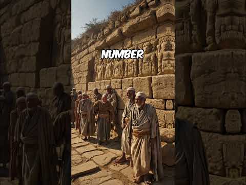 How many times did the Israelites march around Jericho on the 7th day? #Jesus #shorts #bible