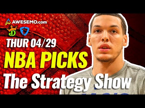 NBA DFS PICKS + STRATEGY: DRAFTKINGS & FANDUEL DAILY FANTASY BASKETBALL | TODAY THURSDAY, 4/29