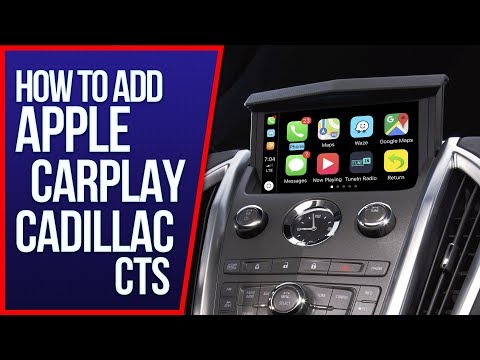 Cadillac CTS Apple CarPlay - How To Add Apple CarPlay Android Auto to Cadillac CTS HDMI DVD TV Input