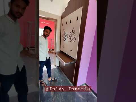 Pooja Room #inlayinterio #pooja #2022 #cncdesign #interior #newdesign #poojadesigns
