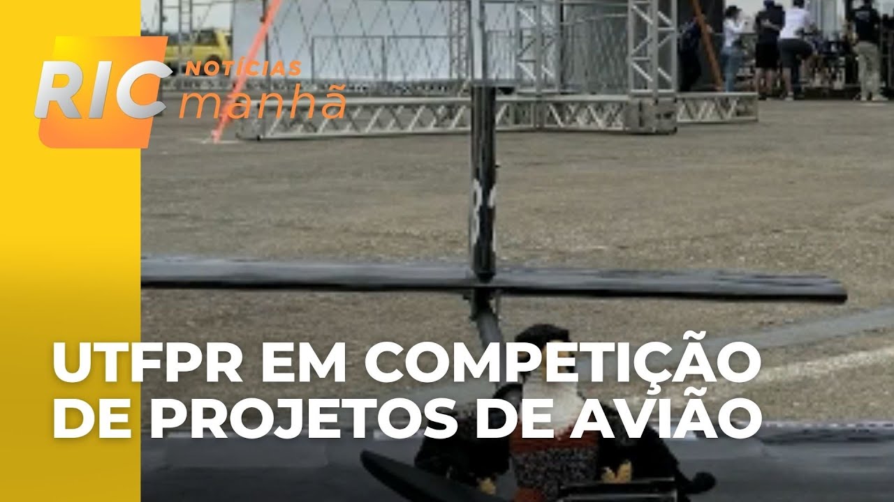Alunos da UTFPR de Ponta Grossa se destacam em competição que reúne projetos de aviões