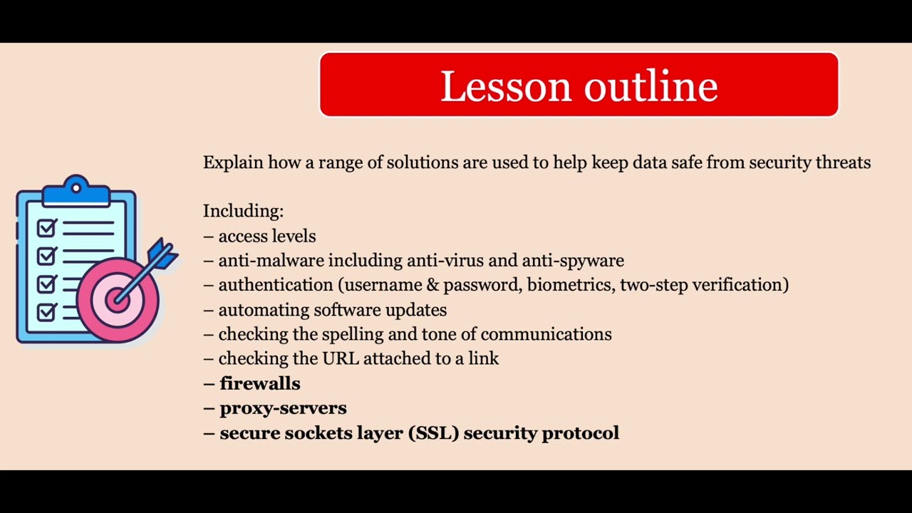 Unit 5 Lesson 12 - Firewalls, Proxy Server and SSL