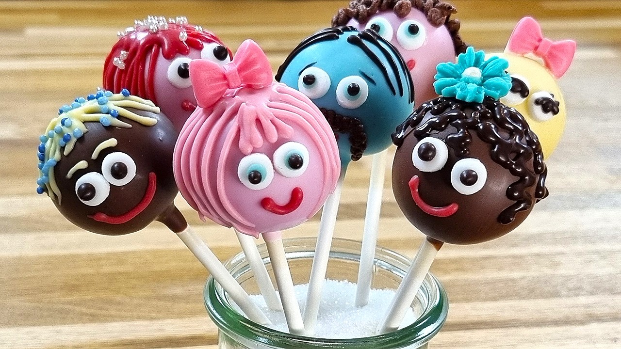 Cake pops Character for Parties🎉EASY Cake pops Recipe