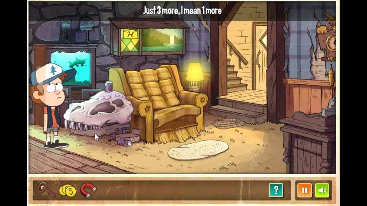 Gravity Falls mystery shack mystery walk through