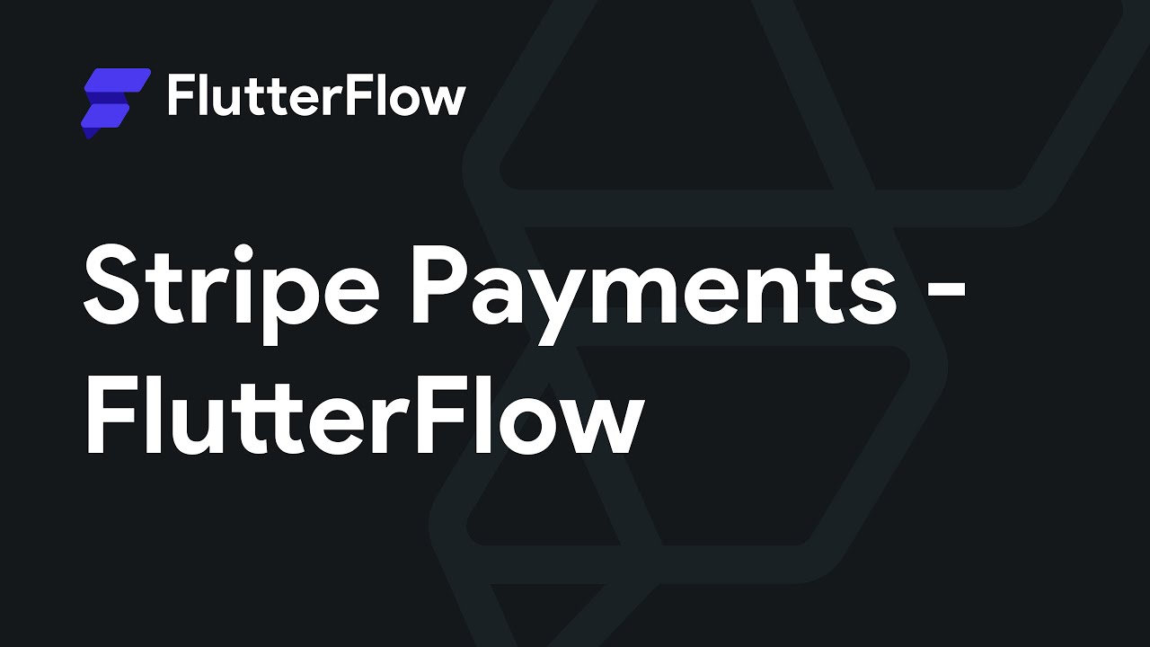Stripe Payments Tutorial - FlutterFlow