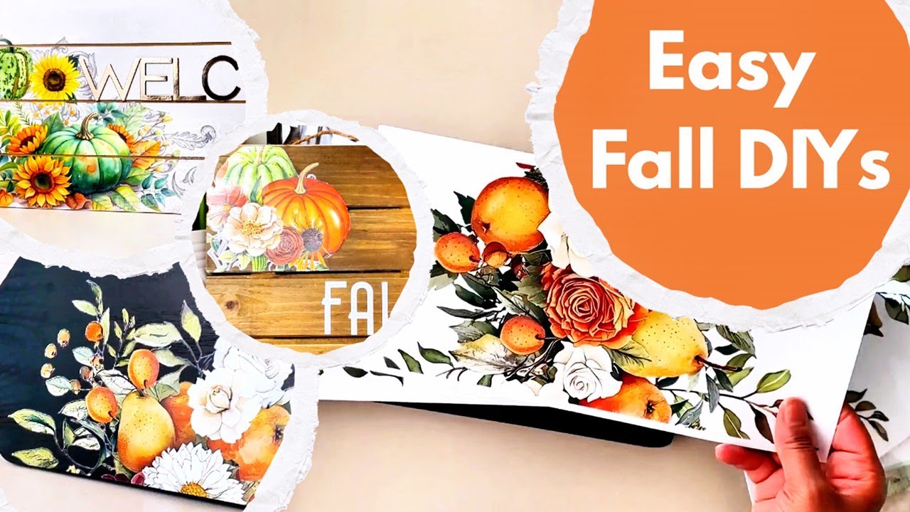 Amazon Transfer Hacks ✨ Easy & Amazing Fall DIY Projects