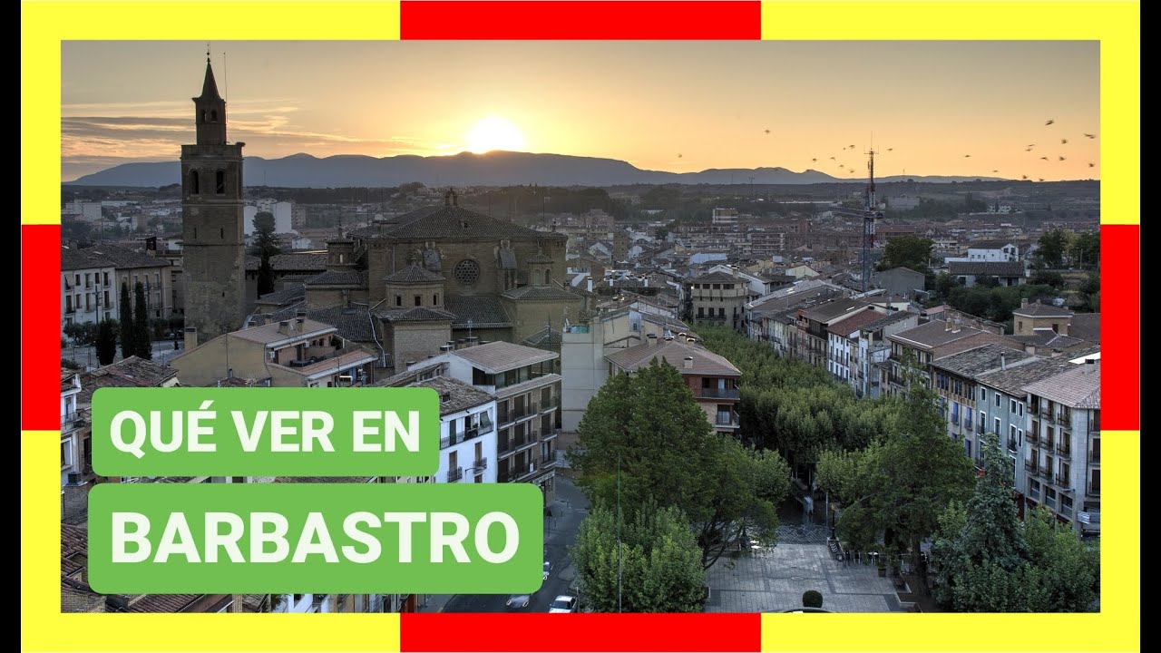 COMPLETE GUIDE ▶ What to see in the CITY of BARBASTRO (SPAIN) 🇪🇸 🌏 Tourism and travel to ARAGON
