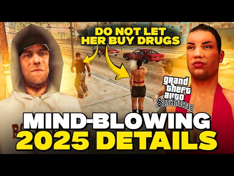 Mind Blowing Details in GTA SA I just noticed in 2025