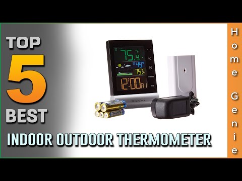Top 5 Best Indoor Outdoor Thermometers Review in 2023 | Make Your Selection