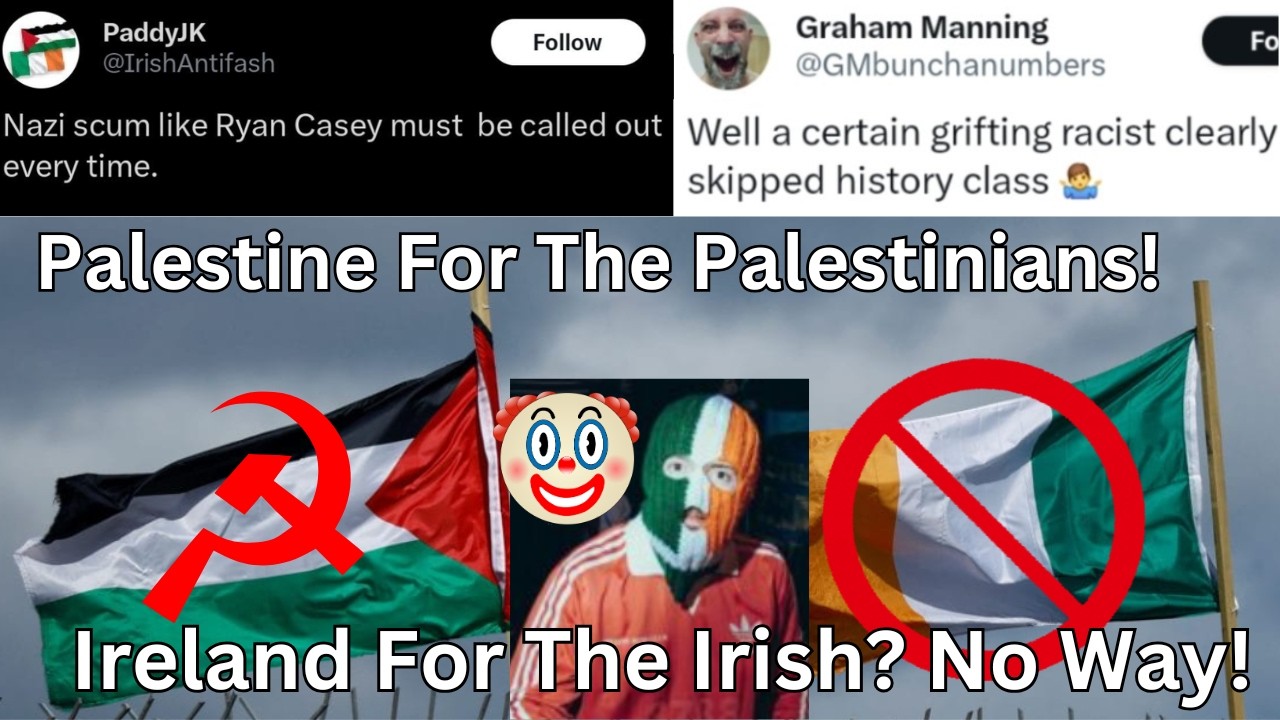 Marxist Paddystinians Losing It At Ryan Casey Speaking Out After Ashling Murphy's Murder
