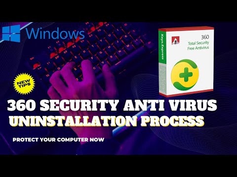 How To Uninstall 360 Total Security Free Antivirus From PC 2025 - Windows 10 & 11