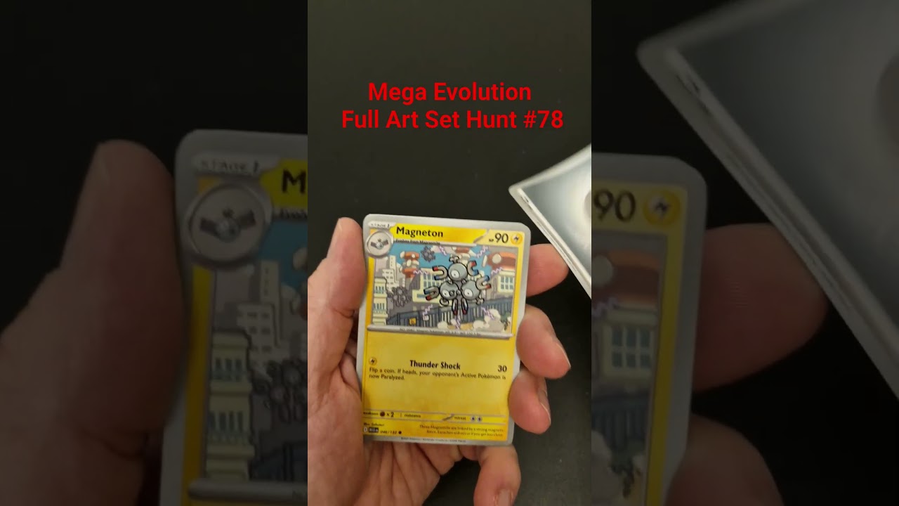 New Pokemon Mega Evolution Booster Pack Opening Full Art Set Hunt 78 #pokemon #pokemontcg #tcg