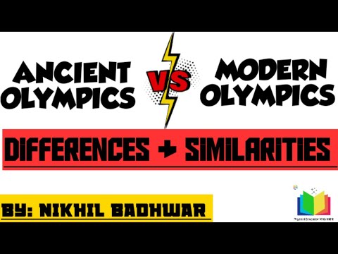 Ancient and Modern Olympics Video Lecture - Physical Education for UGC NET