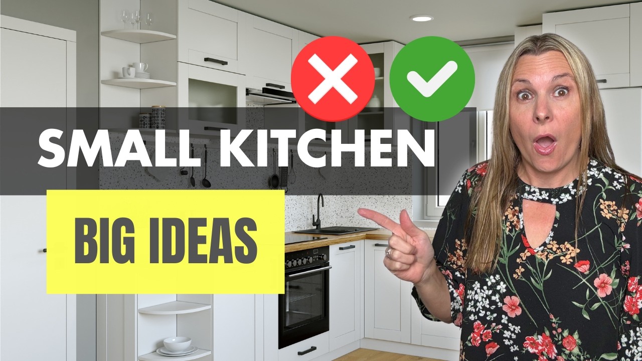 Small Kitchen Design Secrets Revealed | How to Design a Small Kitchen