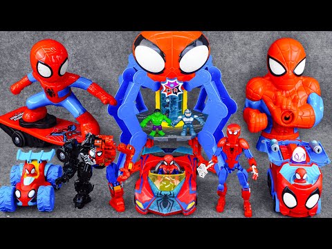 Marvel Spiderman Unboxing Review| LEGO Spider Mech Vs.Venom 76115 | Web-Spinners Web-Quarters | ASMR