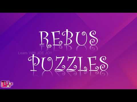 Rebus Puzzles part 4/Puzzles for kids/puzzles to learn phrases