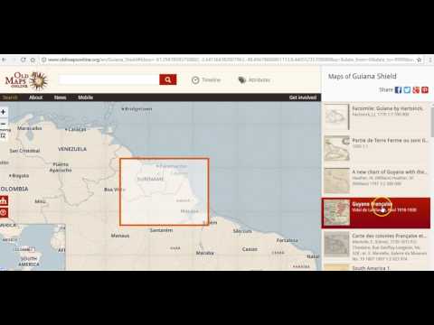 How to find old maps online