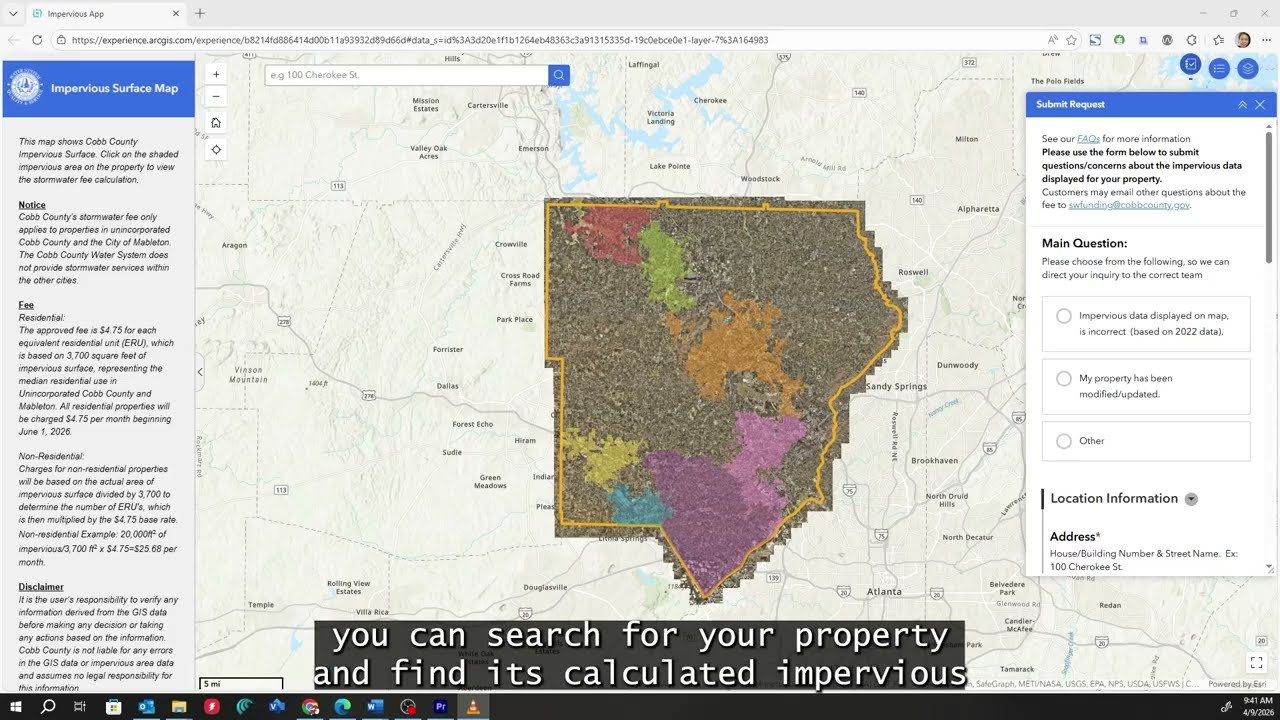 Impervious Surface Map Navigation Tutorial