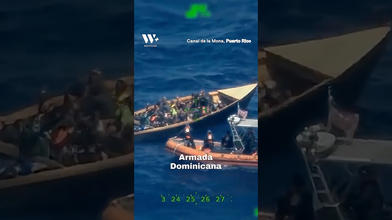 Sixty migrants were intercepted in the Caribbean as they tried to reach Puerto Rico.