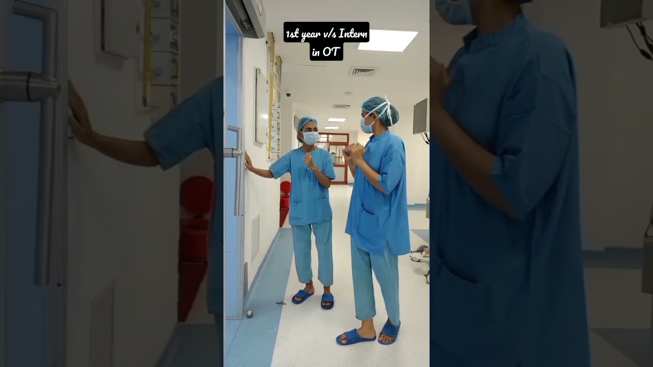 When you have your 1st day of OT postings 🏥 (Who can relate this? 😂) #surgery #ot #hospital #posting
