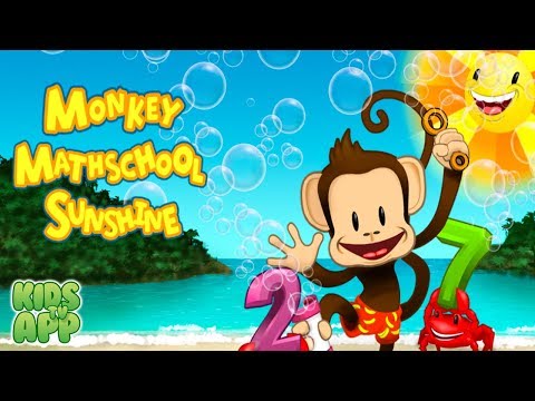 Monkey Math School Sunshine (THUP Games) - Best App For Kids