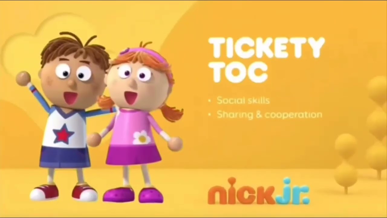 Nick Jr. Curriculum Board Tickety Toc