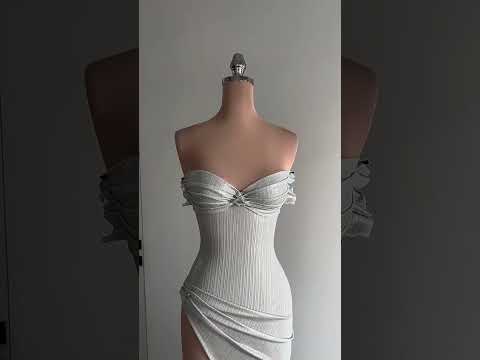 Share this with someone who loves effortless elegance! To order this mesmerizing silver pleated