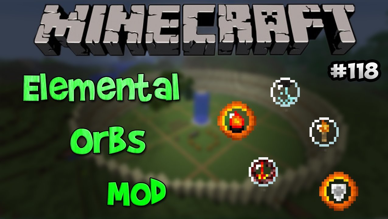 Elemental Orbs Mod | Minecraft Mod Showcase #118
